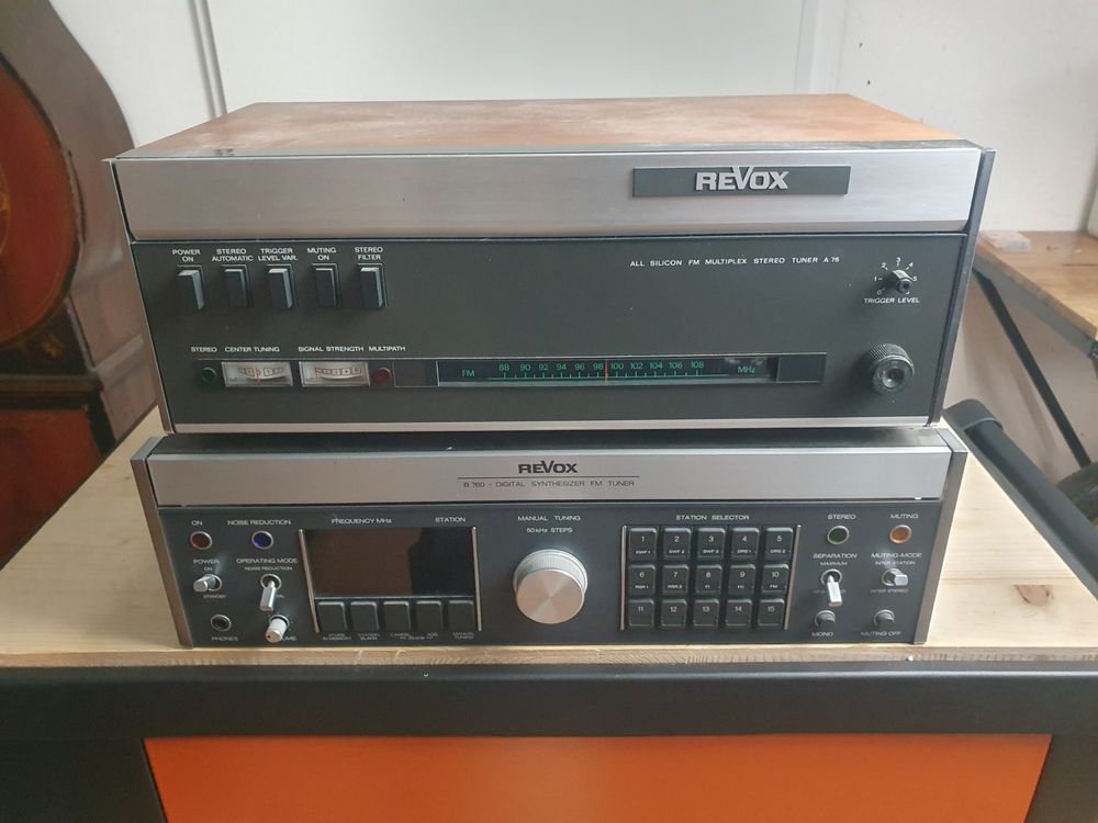 Revox Tuner B760 und Tuner A76 (Defekt) in Steckborn für CHF 107 – nur Abholung auf Ricardo kaufen