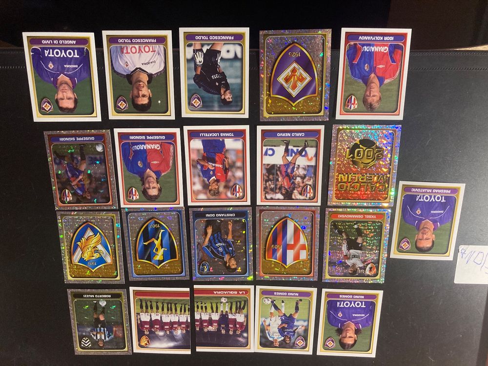 21x Stickers Merlin 2001 Badge Signori AS Roma mit Totti | Kaufen auf ...