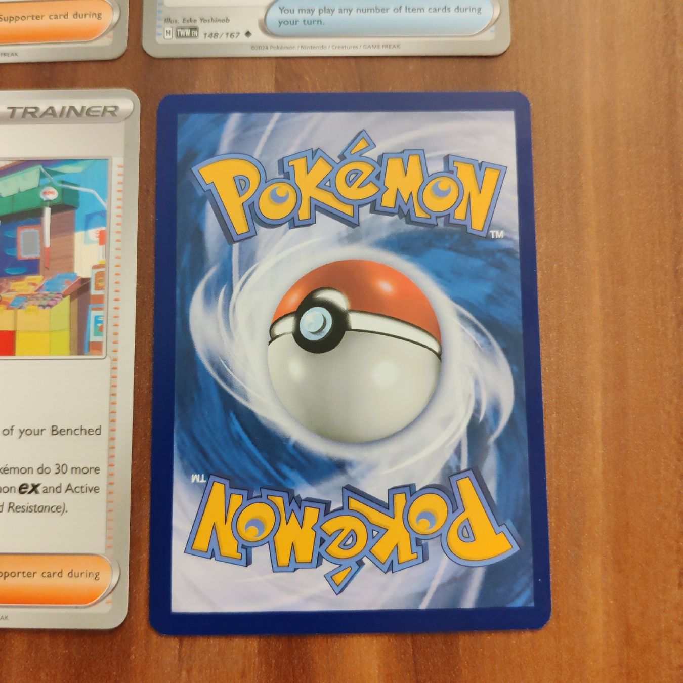 7 Carte Pokémon Trainer Allenatore Twilight Masquerade ENG (Neu (gemäss ...