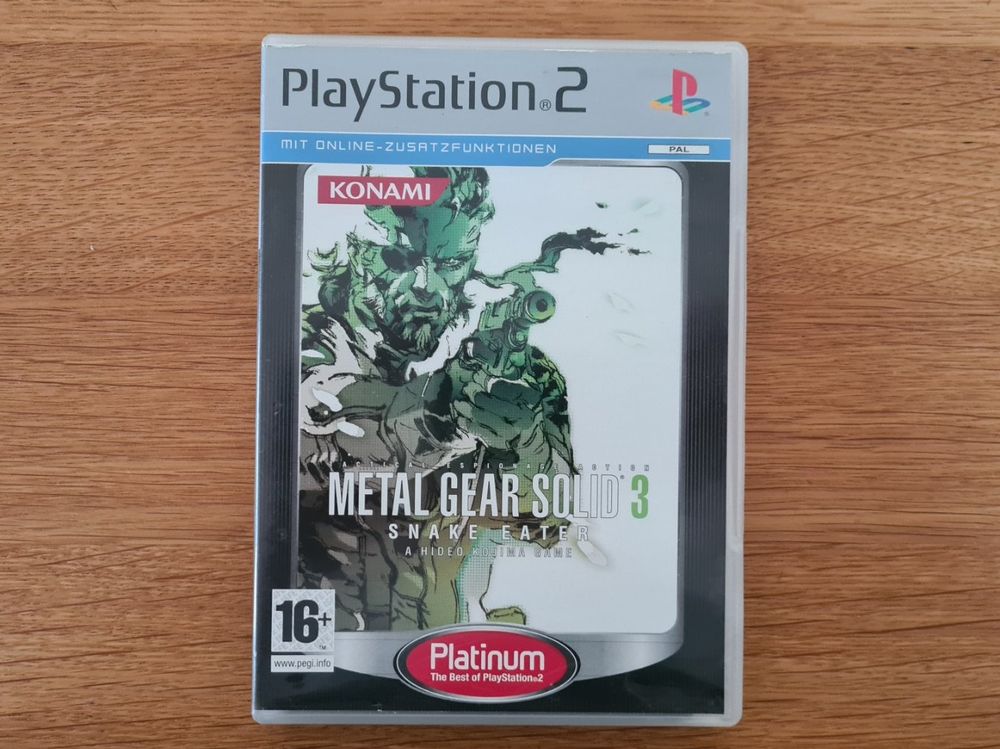PlayStation 2/ PS2: METAL GEAR SOLID 3 - SNAKE EATER | Kaufen auf Ricardo
