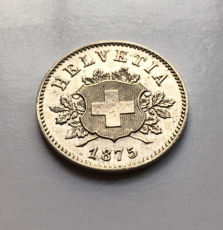 1875 10 Rappen unz *RAR* | Kaufen auf Ricardo