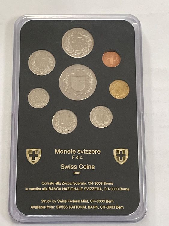 Münzsatz Schweiz 1986 Stgl (Neu und originalverpackt) in Schlossrued für CHF 22 – mit Lieferung ...