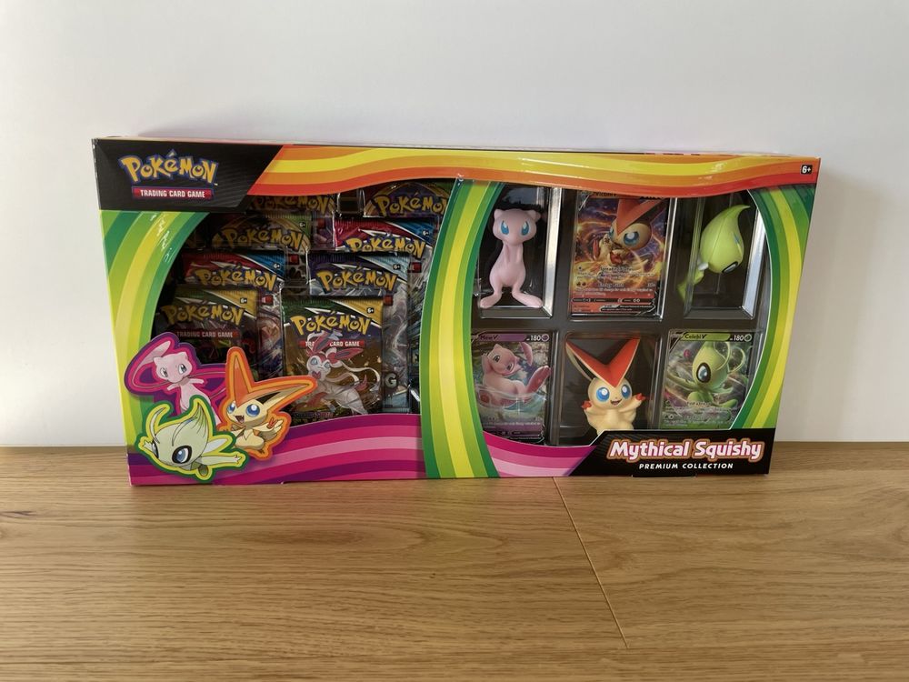 Pokémon Mythical Squishy Premium Collection (OVP)🔥🔥🔥 (Neu und ...