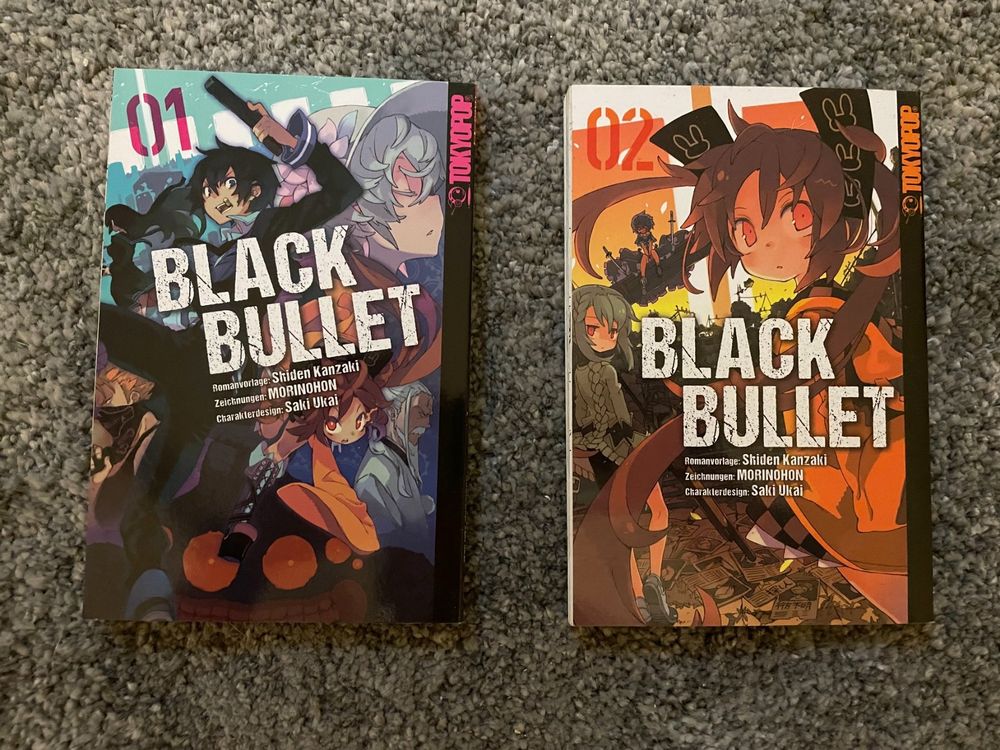 Black Bullet Manga Vol 1-2 | Kaufen auf Ricardo