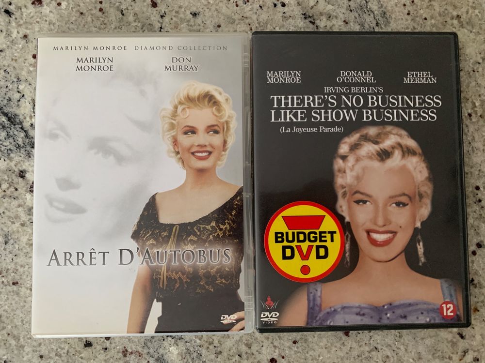 2 x DVD avec Marilyn Monroe (Gebraucht) in Genève für CHF 7 – mit Lieferung auf Ricardo kaufen