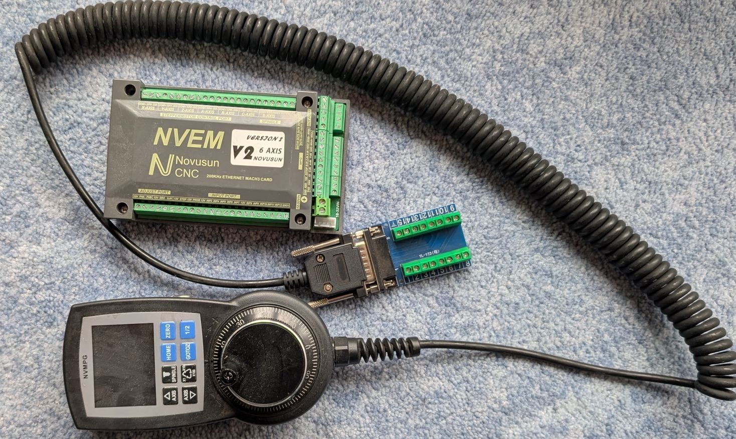 NVE Novusun CNC 6 Axis Ethernet Mach3 Card Controller (Gebraucht) in ...