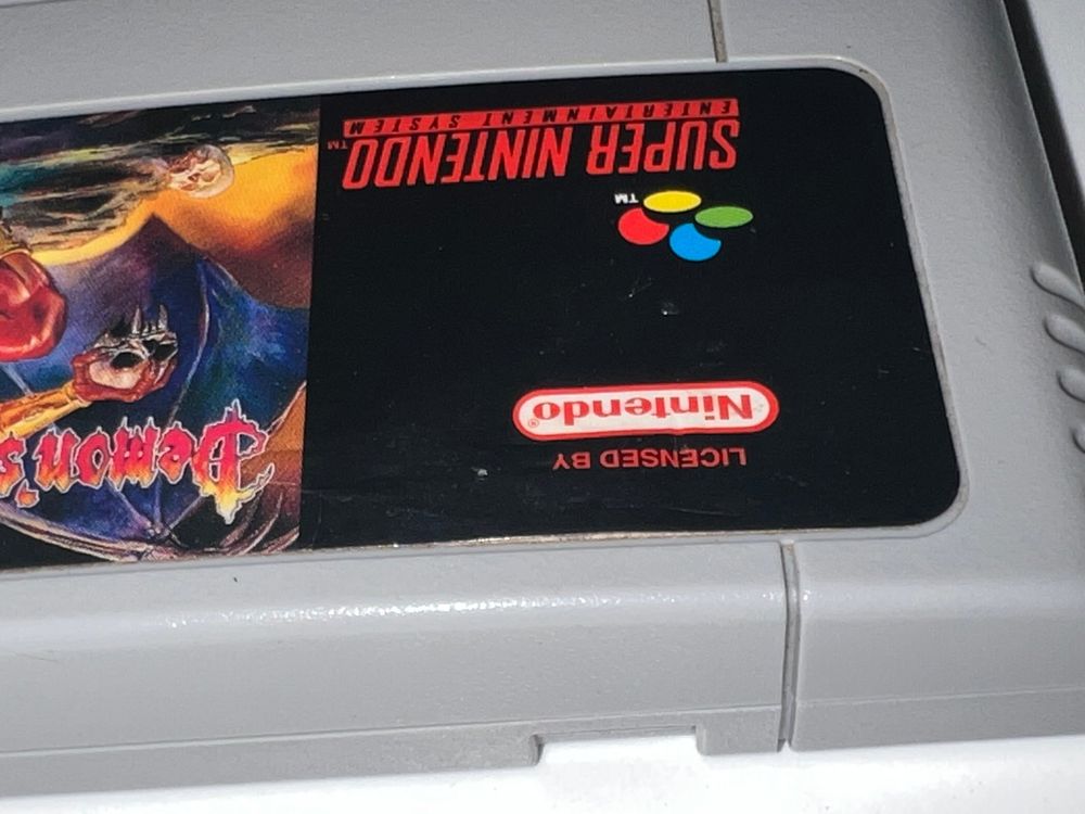 Super Nintendo (SNES) Spiel - Demon's Crest - selten | Kaufen auf Ricardo