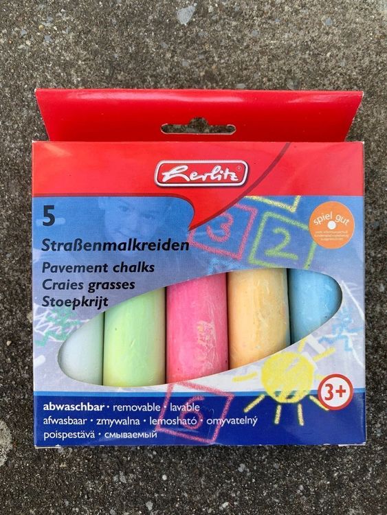 Strassenmalkreiden Kreiden Outdoor Spielen 3+ | Kaufen auf Ricardo