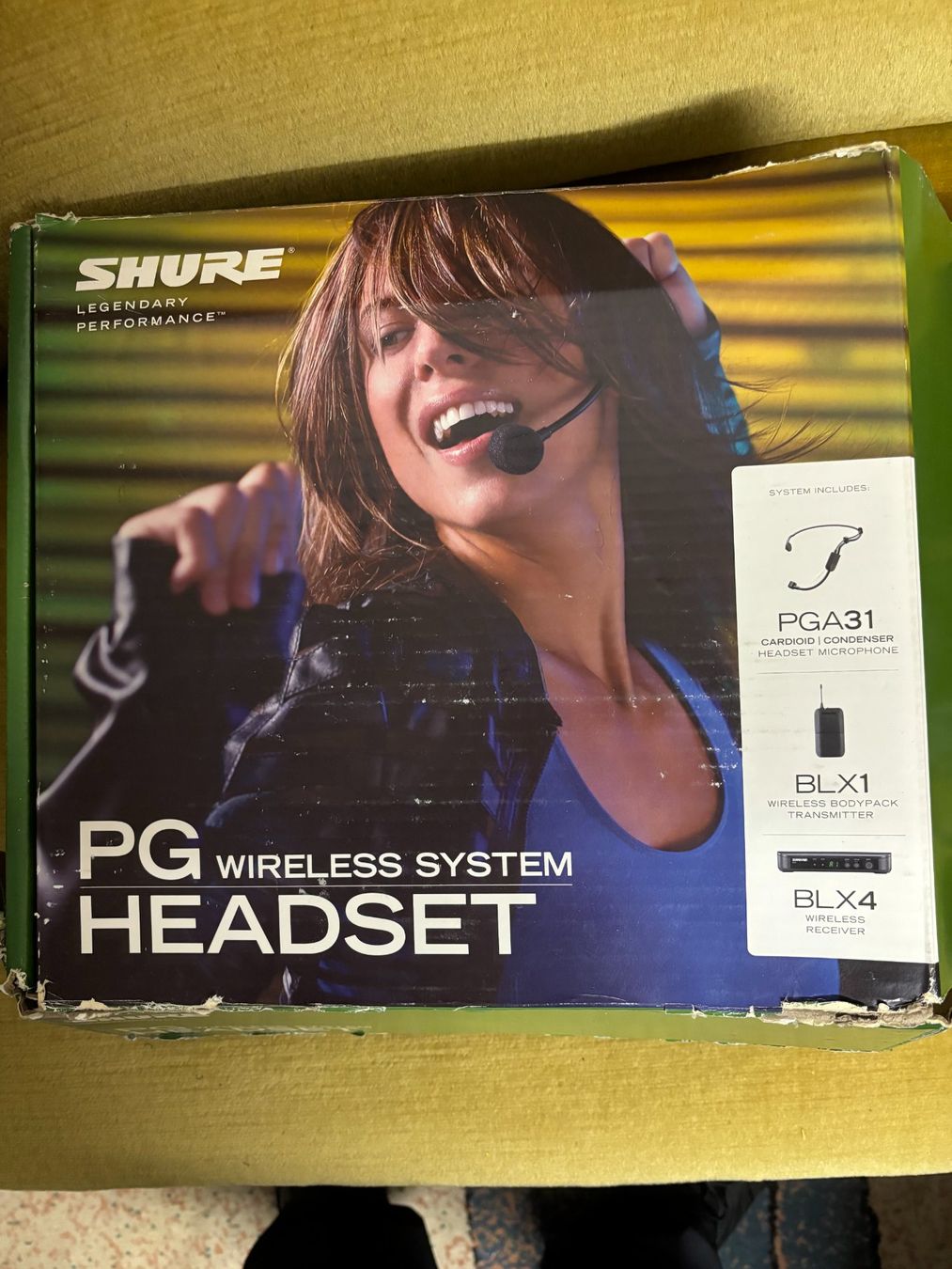 Shure PG Wireless Headset System PGA31 BLX1 BLX4 Komplett un (Gebraucht ...