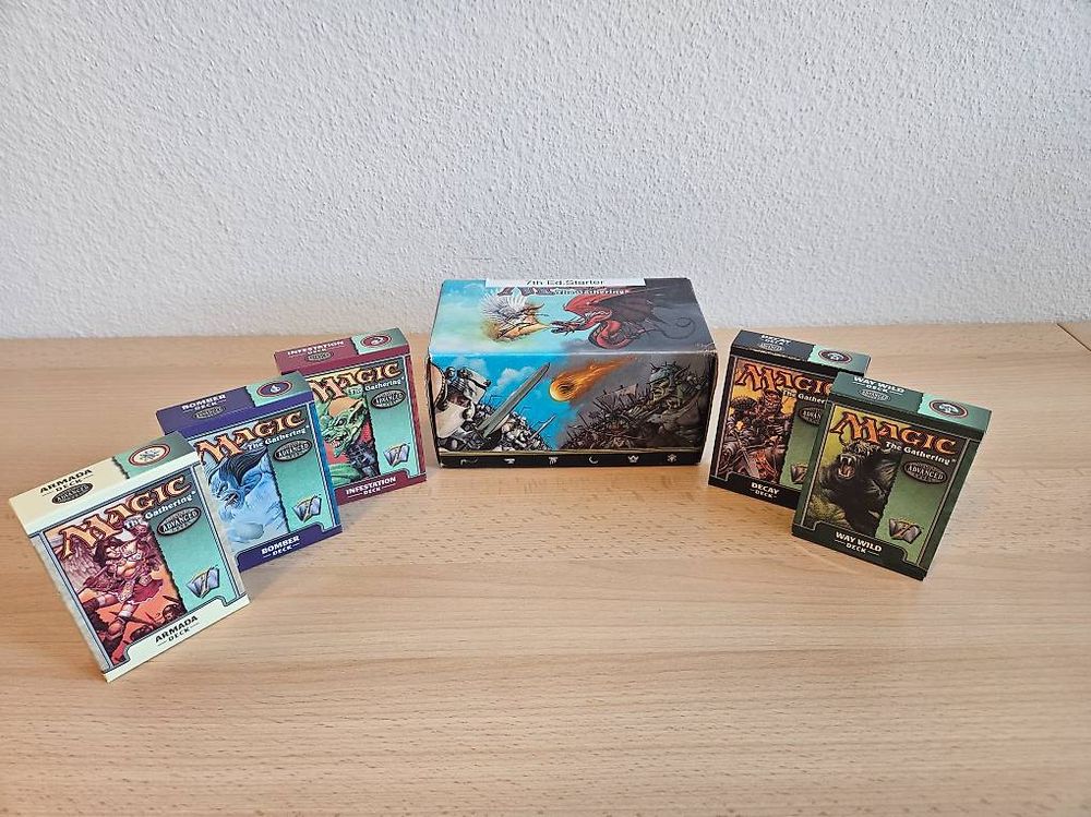 Magic: The Gathering - 7. Edition Theme Decks Set (Gebraucht) in Zug ...