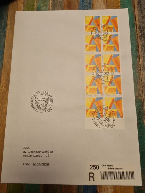 1995 FDC A Post Markenheft | Kaufen auf Ricardo