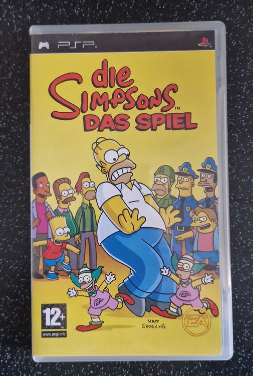 Les Simpsons le Jeu PSP DE (Gebraucht) in Villars-sur-Glâne für CHF 15 ...