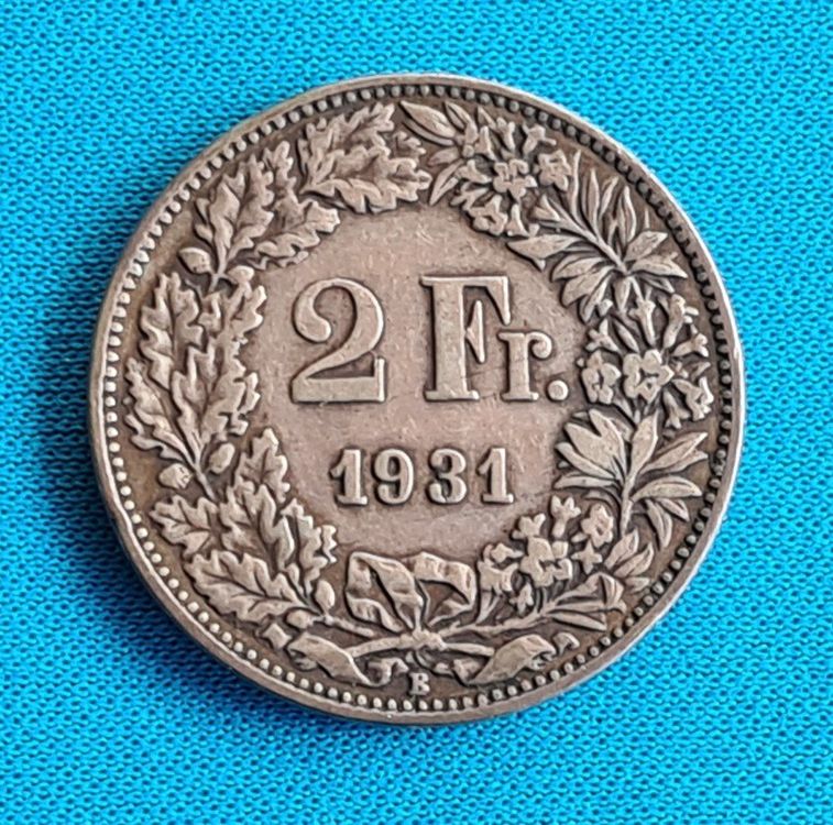 Münze Schweizer Münze 2Fr. 1931 (Gebraucht) in Saland für CHF 5 – mit Lieferung auf Ricardo kaufen