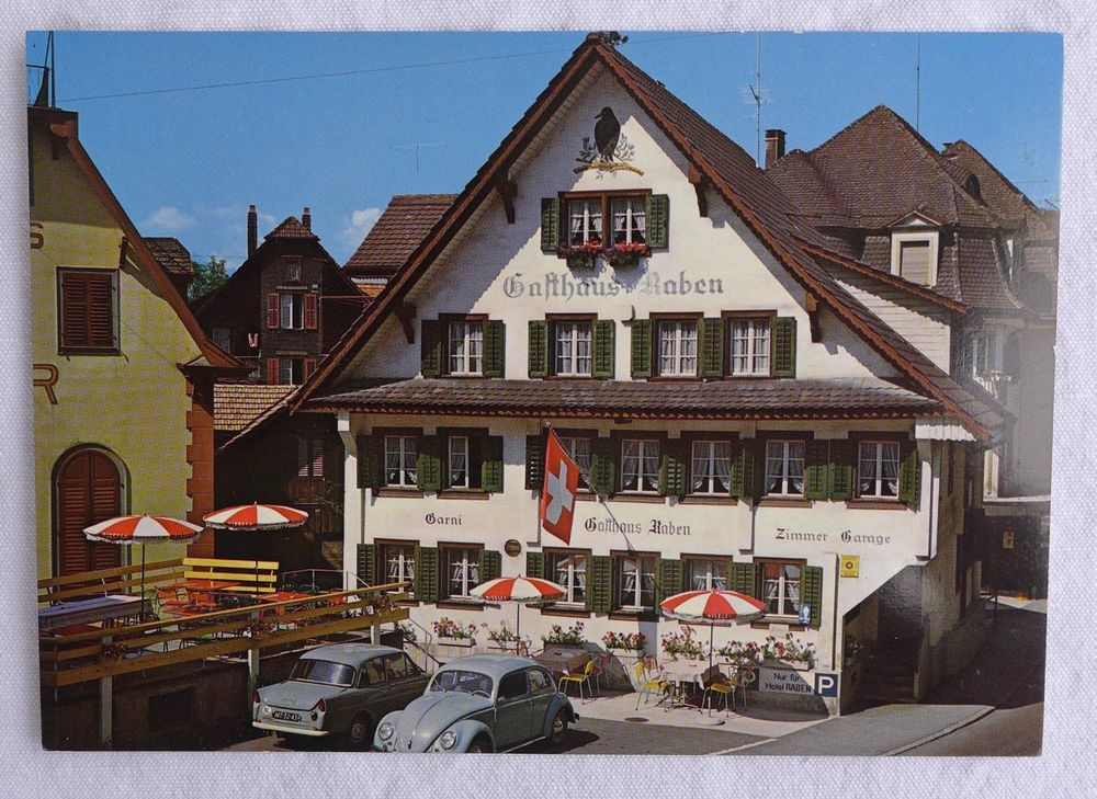 Ak KÜssnacht Am Rigi Sz Gasthaus Raben Oldtimer Kaufen Auf Ricardo