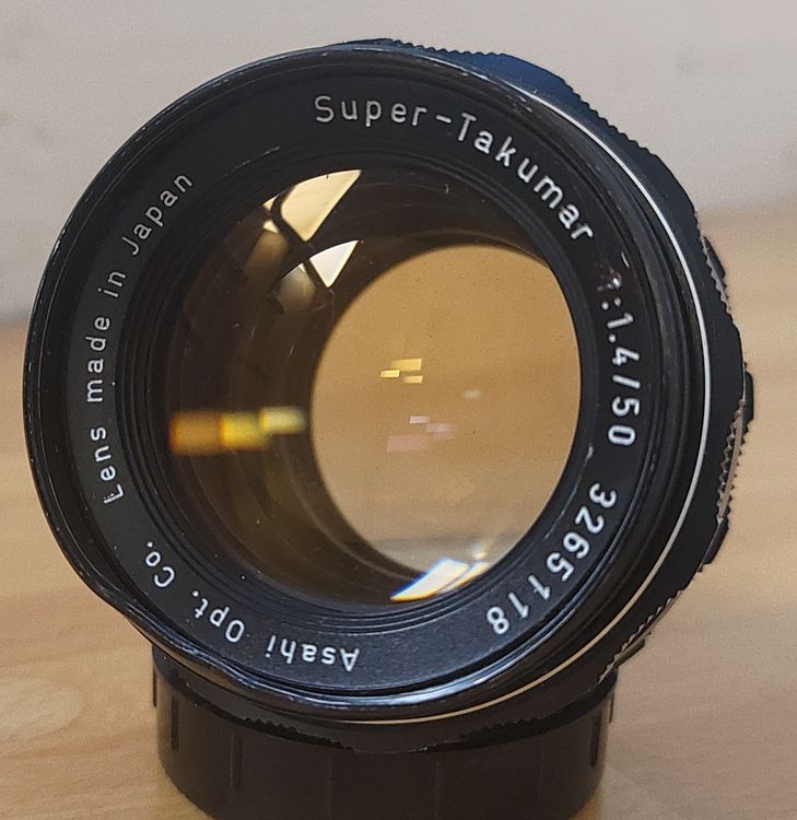 Vintage Asahi Super-Takumar 50mm f/1.4 Lens (Gebraucht) in Adliswil für ...