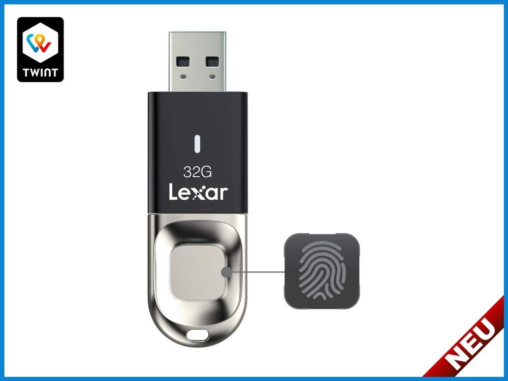 Fingerabdruck USB-Stick 32GO - USB 3.0 - Fingerprint-Scanner | Kaufen ...