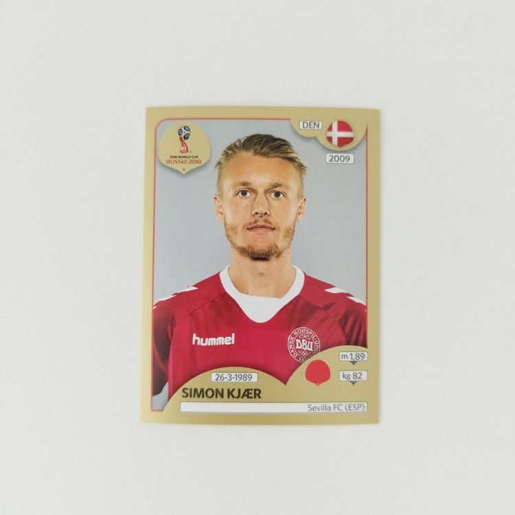 FIFA WORLD CUP RUSSIA 2018 - SIMON KJAER No.256 | Kaufen auf Ricardo