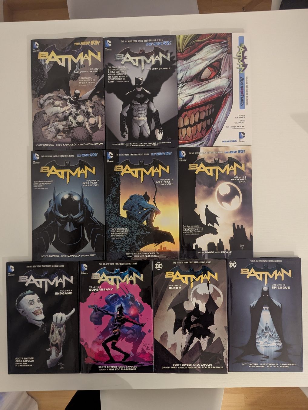 Batman The New 52 - Komplette Saga (Vol. 1-10) (Neu (gemäss ...
