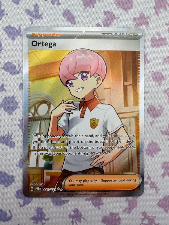 Pokemon Ortega Full Art Prismatic Evolutions 141/131 EN | Kaufen auf ...