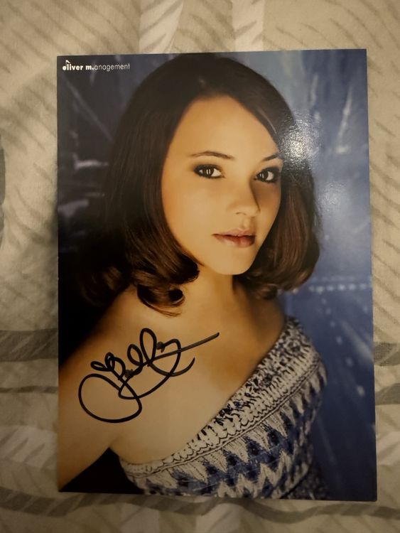 Sarah Reeve - Signierte Autogrammkarte - Musikerin! (54) (Gebraucht) in ...