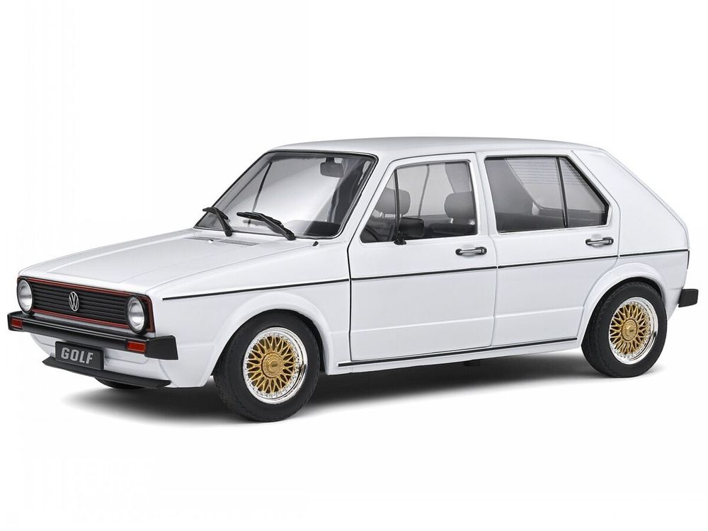 VW GOLF L WHITE CUSTOM 1983 1:18 SOLIDO | Kaufen auf Ricardo