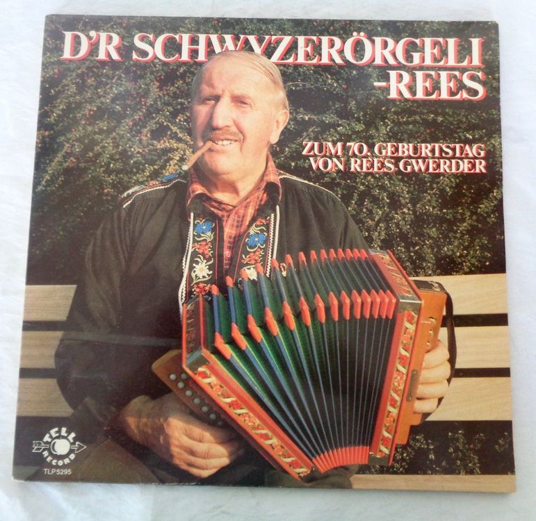 Rees Gwerder - D'r Schwyzerörgeli Rees / LP Aufklapphülle (Gebraucht ...
