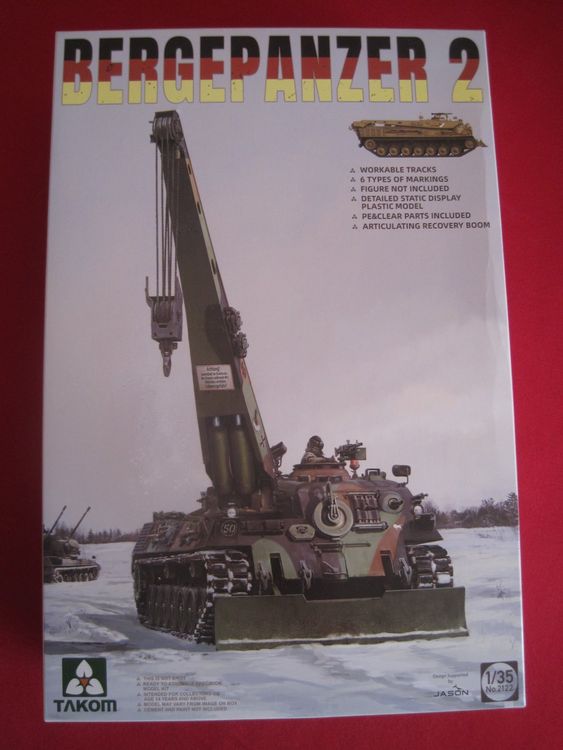 Bergepanzer 2 TAKOM Nr 2122 Bausatz 1:35 NEU | Kaufen auf Ricardo