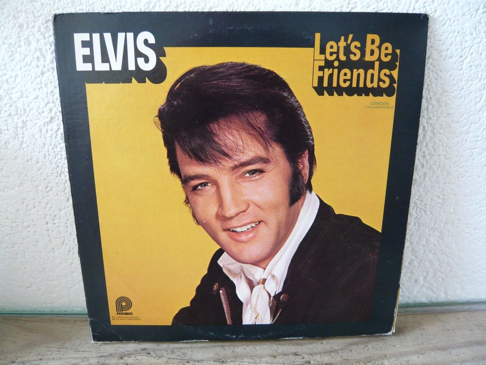 LP ELVIS PRESLEY LET'S BE FRIENDS PRESS US TBE ! (Neu (gemäss ...