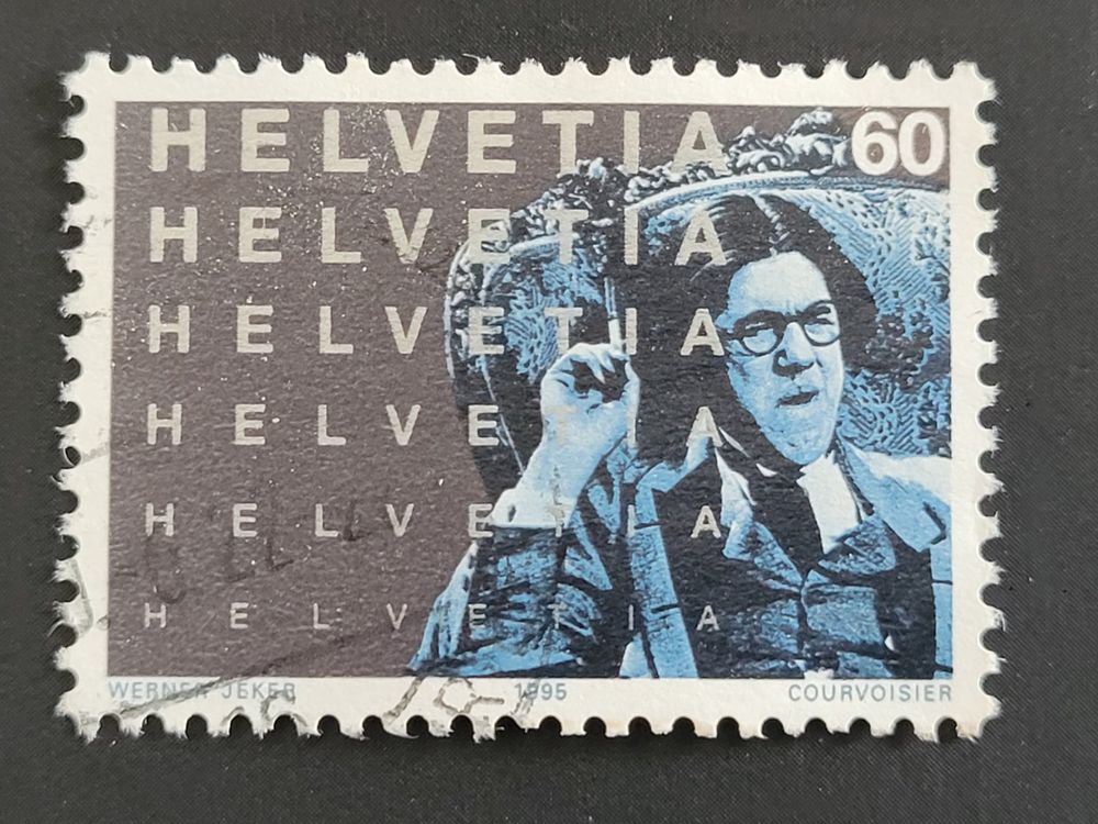 Timbre CH 1995 (5. IX.) N° 882 (100ans Cinéma) André Carel (Gebraucht ...