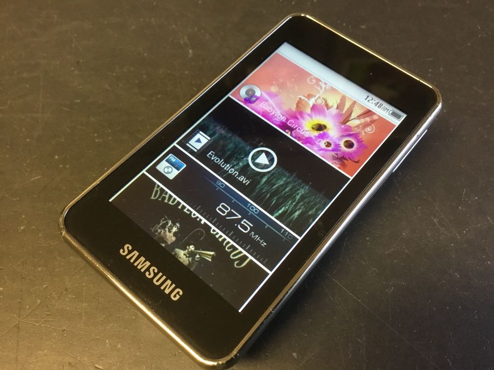 Samsung YP-R2 - sehr seltener MP3 + Videoplayer - 3“ Touch | Kaufen auf Ricardo