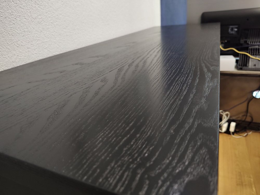 Malsjö Sideboard Grundelement Schwarz Gebeizt Ikea