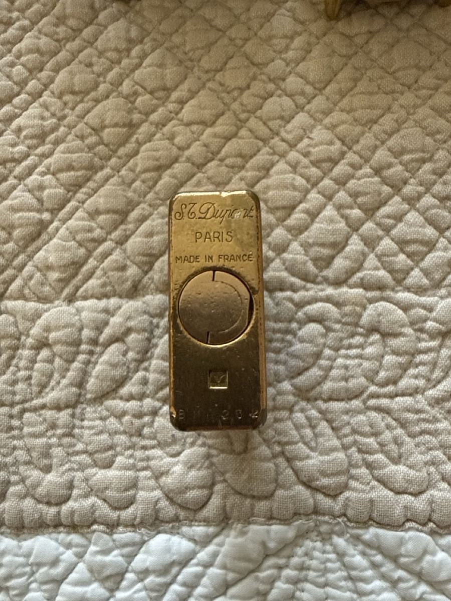 Briquet S.T. Dupont, Ligne D, laque de Chine noir. (D'occasion) à ...