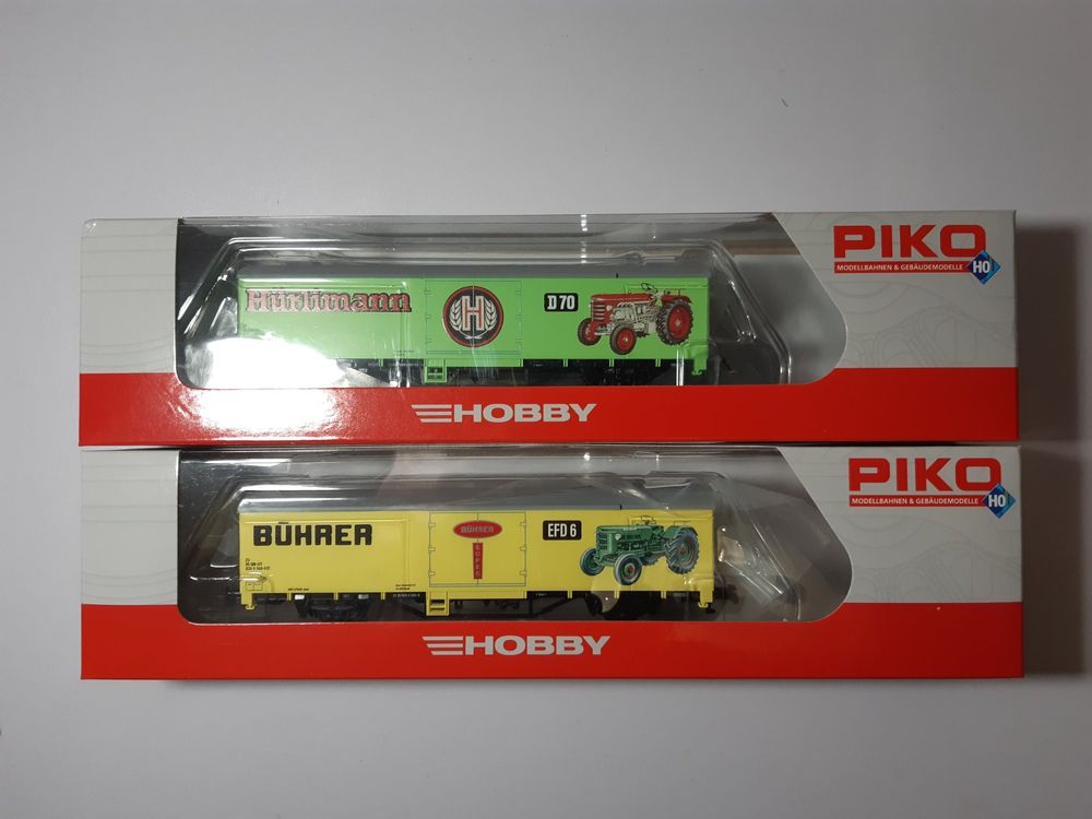 PIKO-Güterwagen 58799 und 97159 (2 Stk.) (Neu (gemäss Beschreibung)) in ...