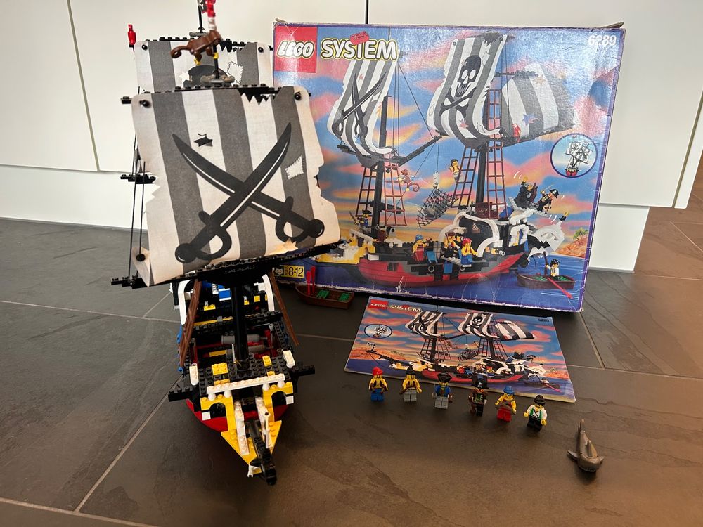 Lego 6289 Piraten Red Beard Runner Mit OVP und Bauanleitung | Kaufen ...