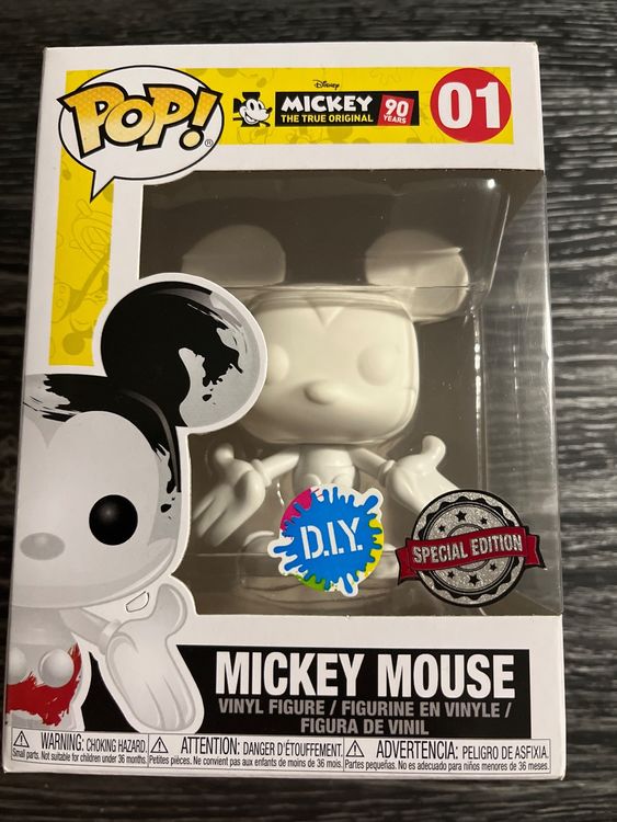 Funko pop Disney Mickey 01 DIY | Kaufen auf Ricardo
