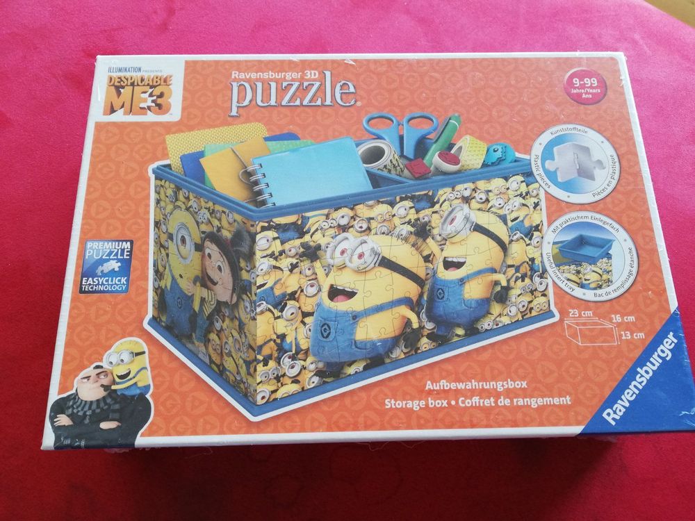 Minion Puzzle: Aufbewahrungsbox | Kaufen auf Ricardo
