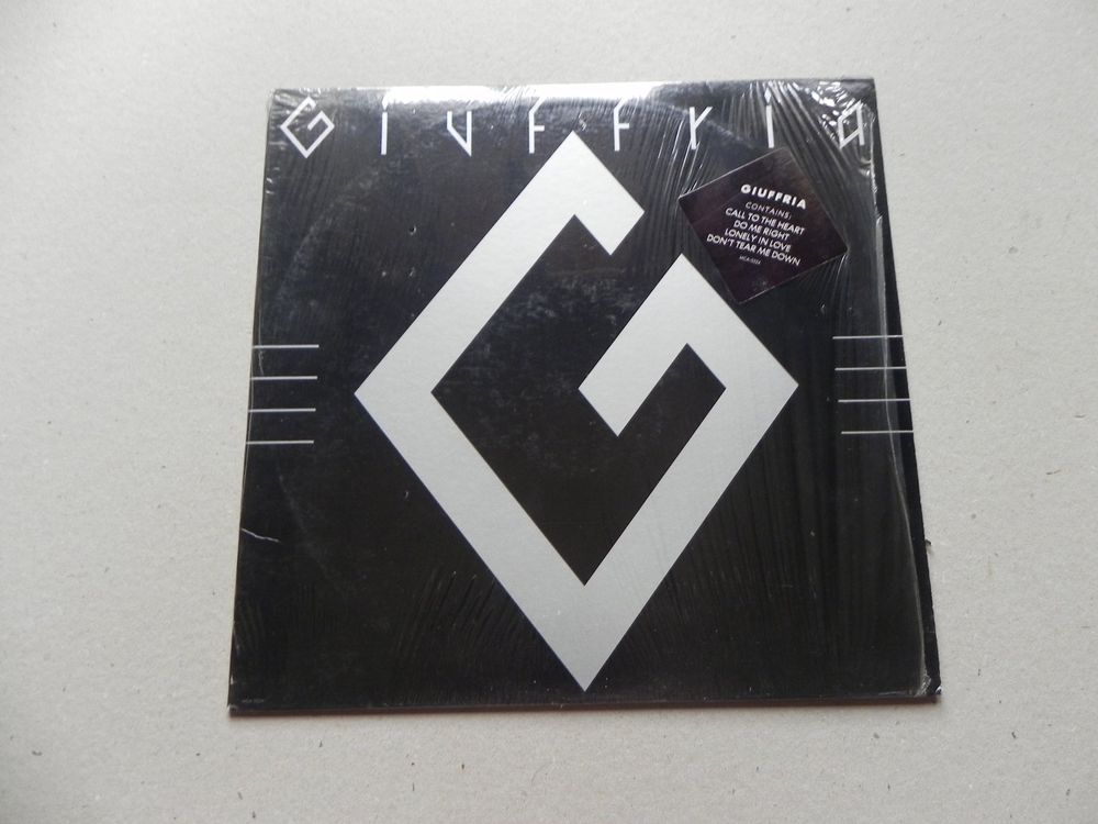 LP USA Hardrock Glam AOR Giuffria 1984 in orginal Folie (Gebraucht) in ...