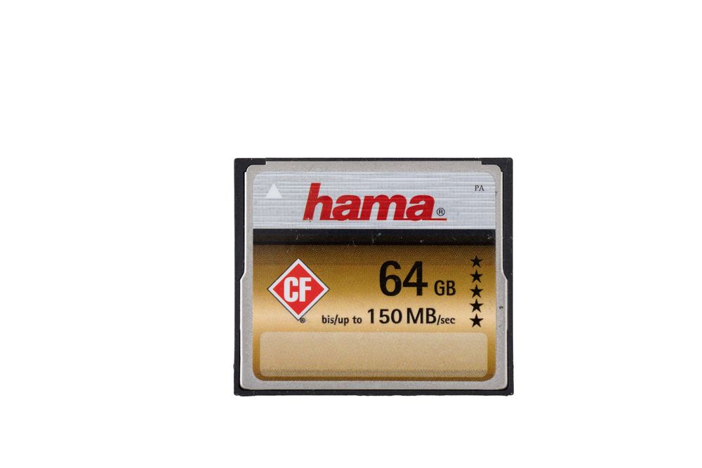 Speicherkarte CF Karte HAMA 64GB (Gebraucht) in Emmen für CHF 12 – mit ...
