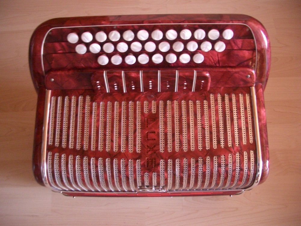 Handharmonika, Handorgel, Akkordeon TELL - B/Es - 4-chörig | Kaufen auf ...