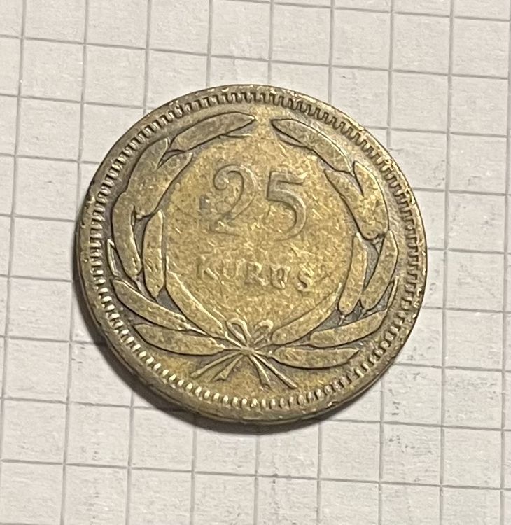 Pièce Turquie 25 Kurus 1956 | Kaufen auf Ricardo