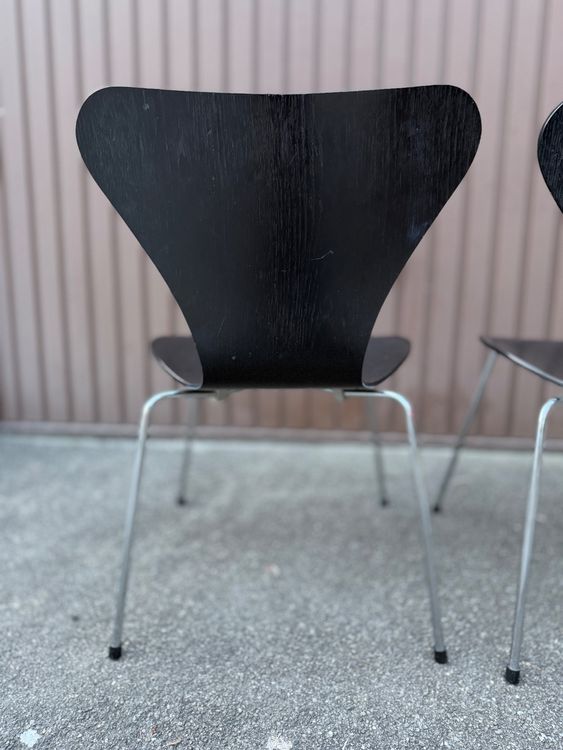 Fritz Hansen Serie 7 Butterfly Chairs // 2er Set (Gebraucht) in ...