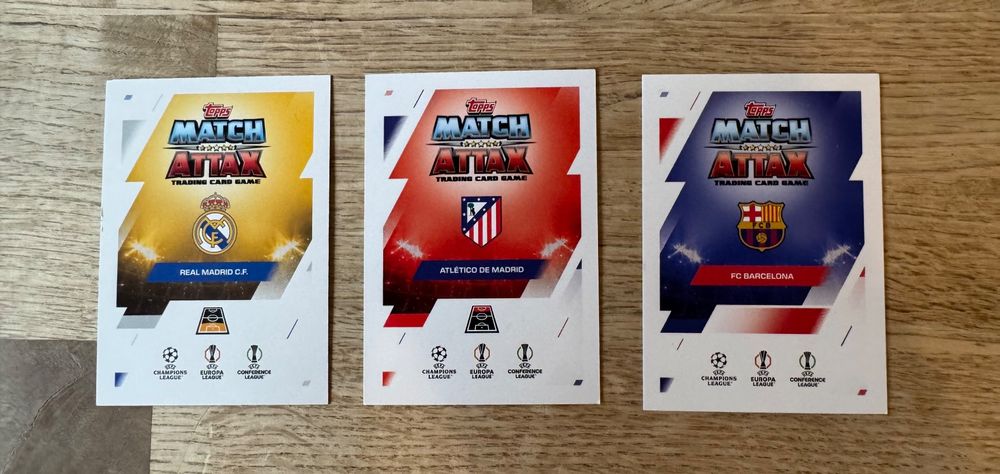 Topps / Match Attax / 3 Karten (Gebraucht) in Nänikon für CHF 5 – mit ...