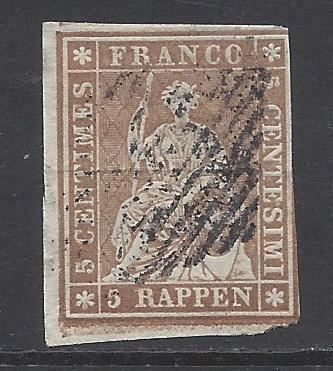 1854 : Strubel Nr. 22A - KP 200.-- (Gebraucht) in Gümligen für CHF 20 – mit Lieferung auf ...