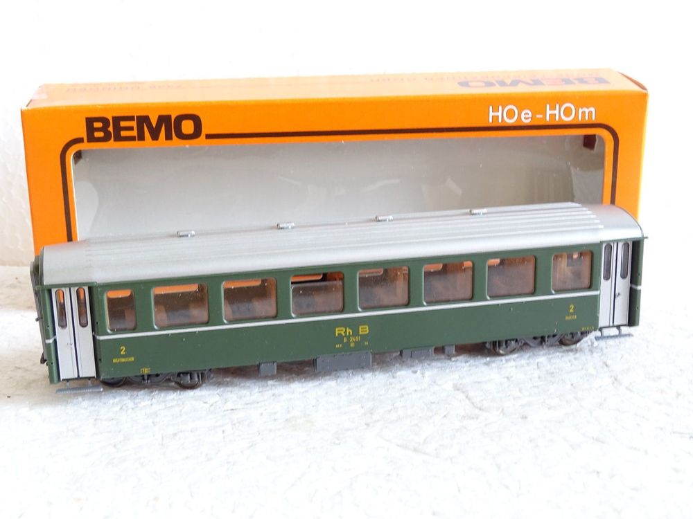 Bemo 3255 RhB Personenwagen 2.Kl. B2451 | Kaufen auf Ricardo