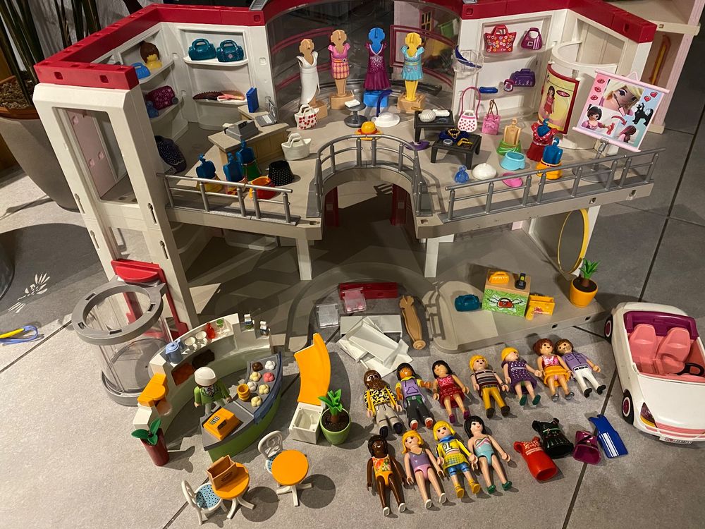 Playmobil einkaufscenter mit viel zubehör | Kaufen auf Ricardo