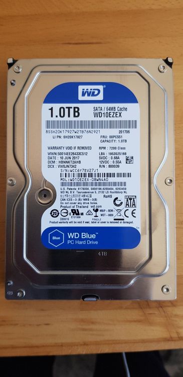 WD10EZEX (Gebraucht) in Meiringen für CHF 14 – mit Lieferung auf Ricardo kaufen