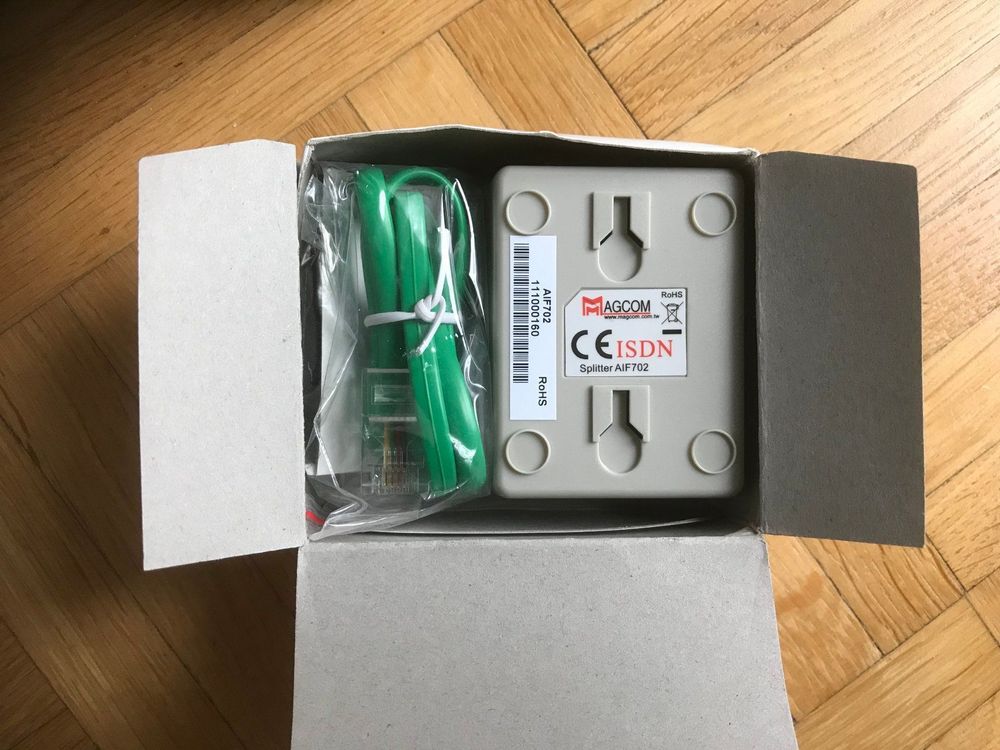 Zyxel P-600 Series + ISDN Splitter (Neu (gemäss Beschreibung)) in ...