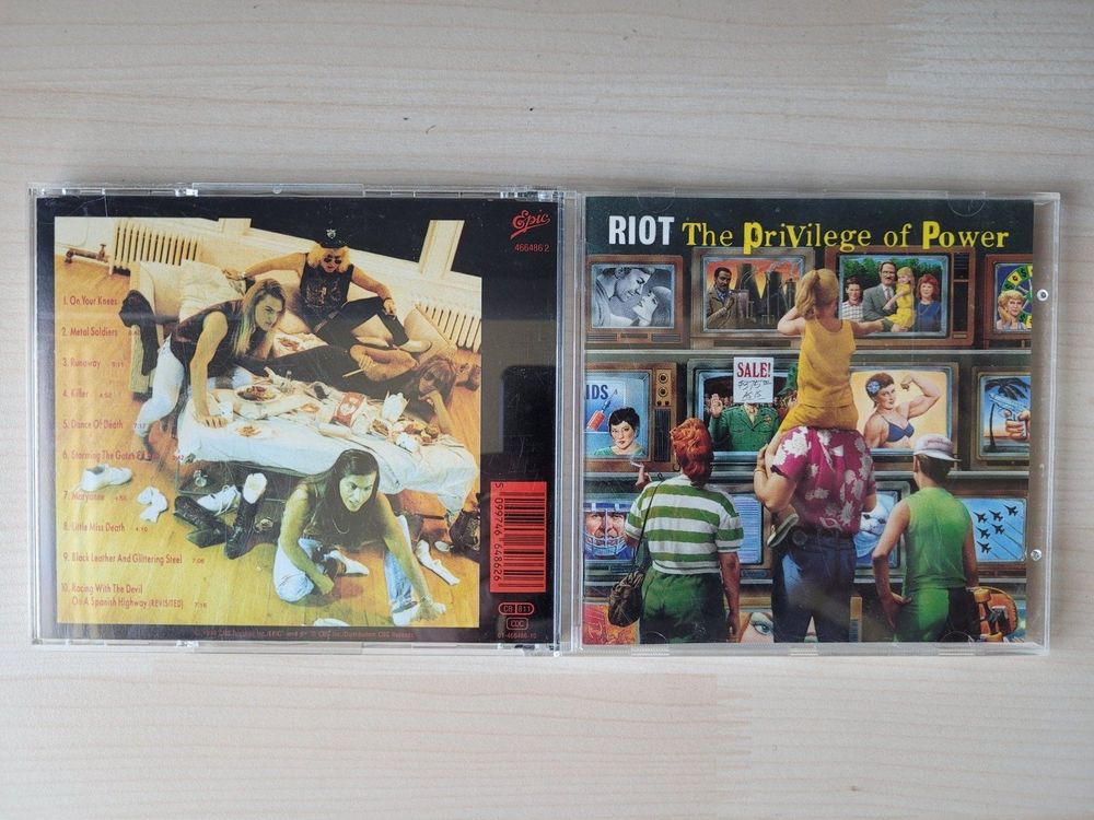 CD Riot - The Privileg Of Power, 1990 | Kaufen auf Ricardo