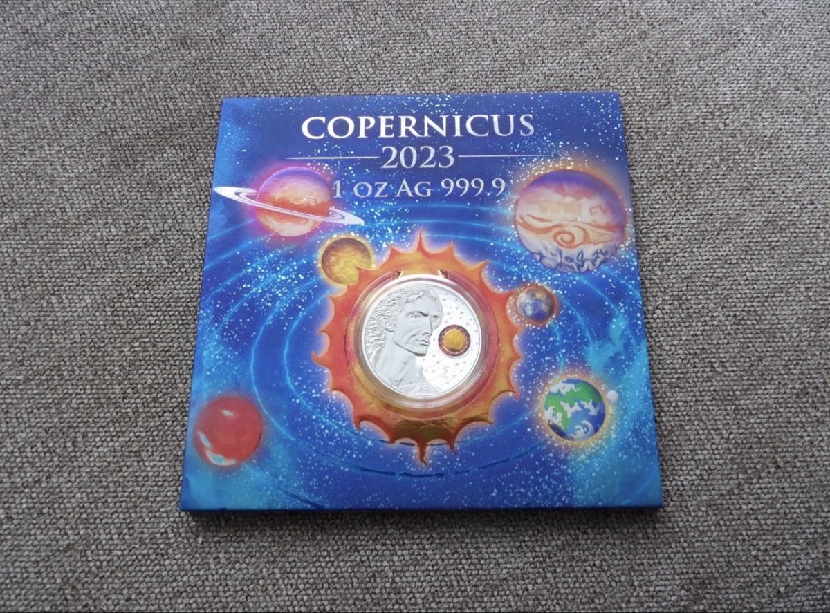 Malte 5 euro argent 1UNZE 999% Copernicus (Neu und originalverpackt) in ...