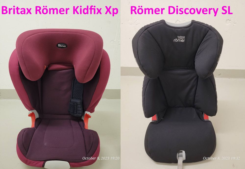 Zwei in Eins - Britax Römer Kidfix XP und Römer Discovery SL (Gebraucht ...